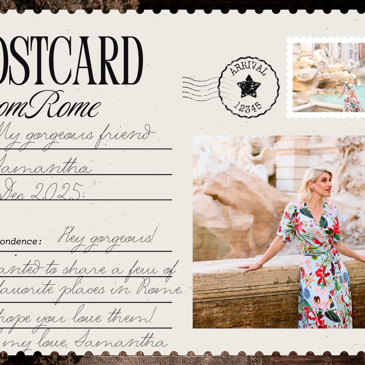 A postcard from Rome: places we had to share with you 💕 – BY SAMANTHA ...